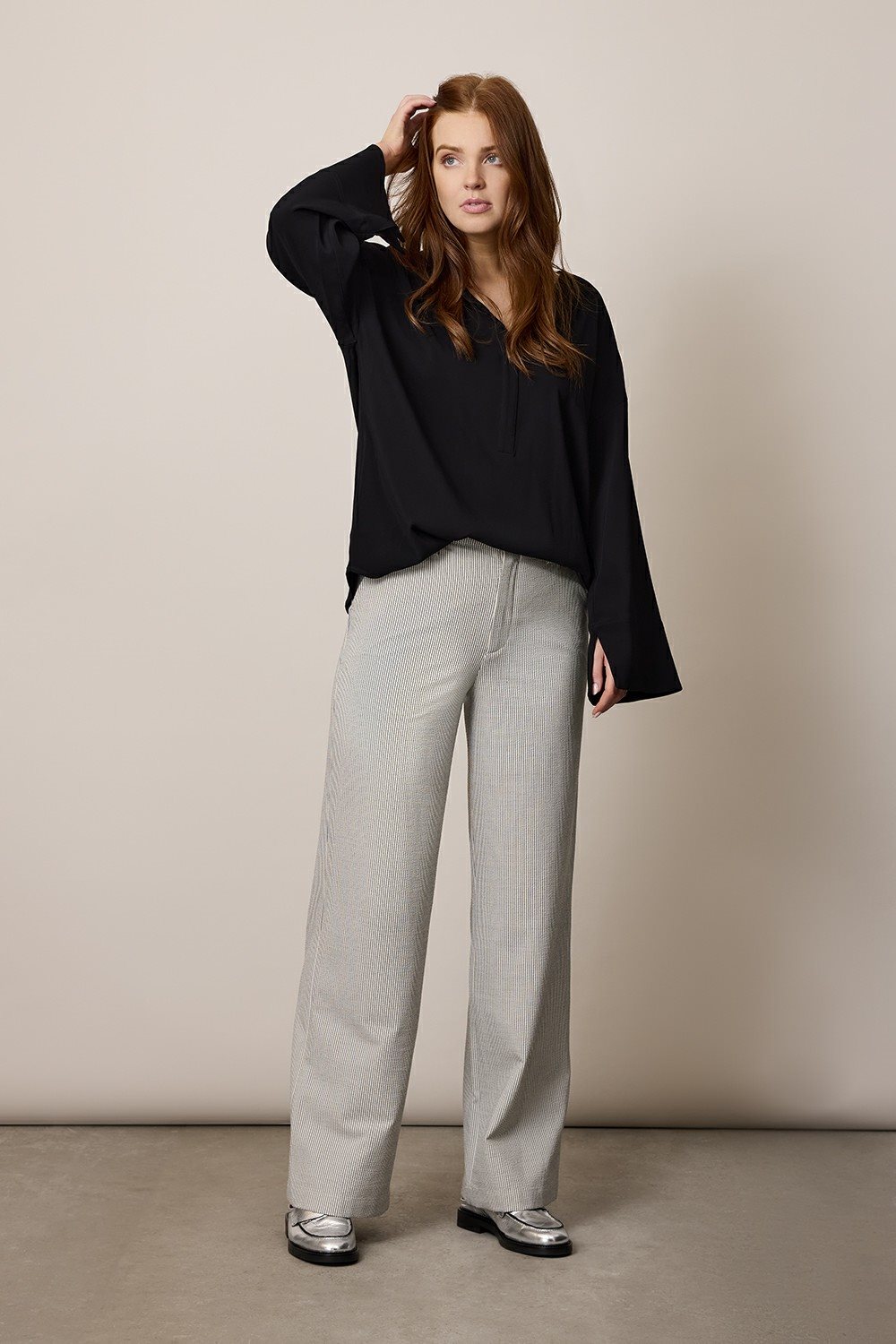 Liv Pants Seersucker - 1622lifestyle