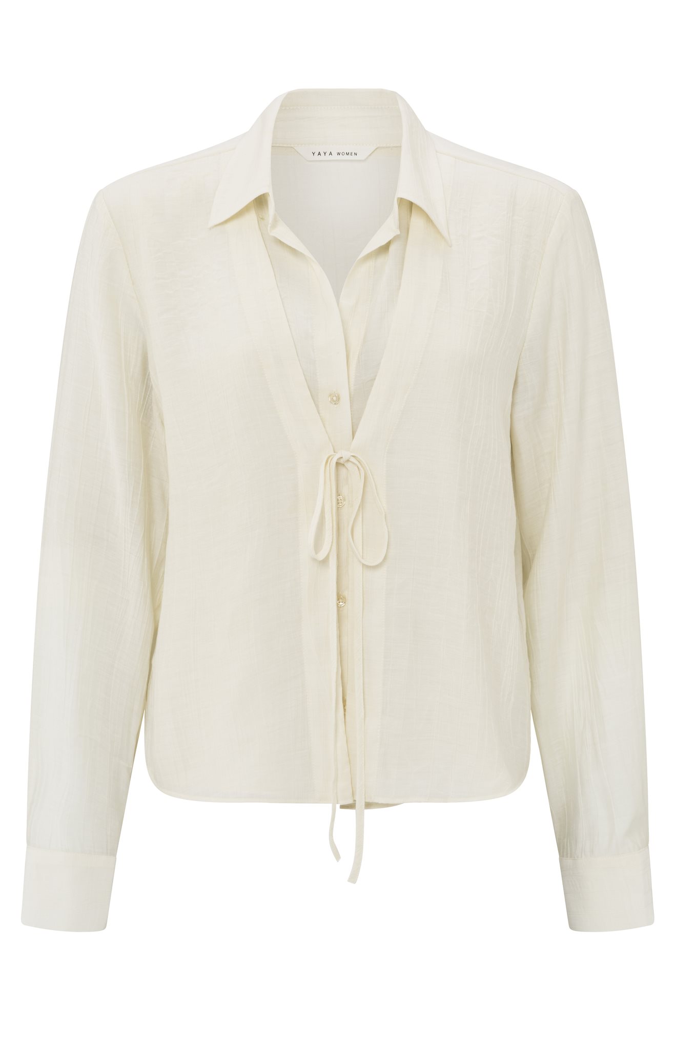 Layered Texture Blouse - 1622lifestyle